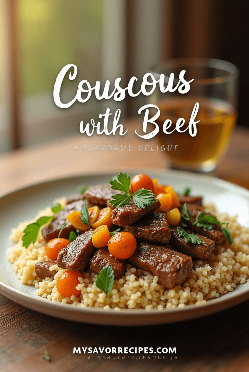 Couscous with Beef Recipe: A Flavorful and Simple in 2025