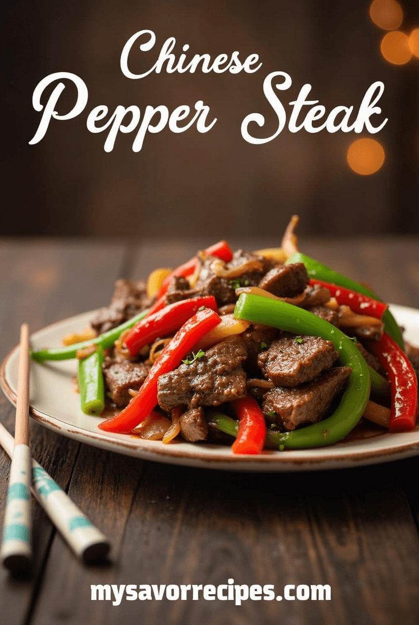 Authentic Chinese Pepper Steak Recipes - Easy in 30 minutes