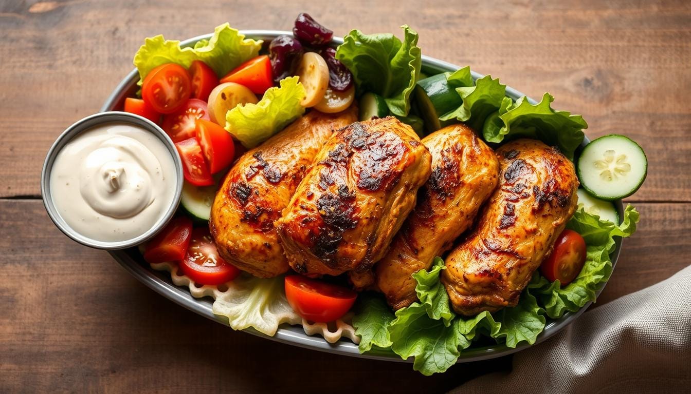 Chicken Shawarma with Creamy Garlic Sauce in 2025